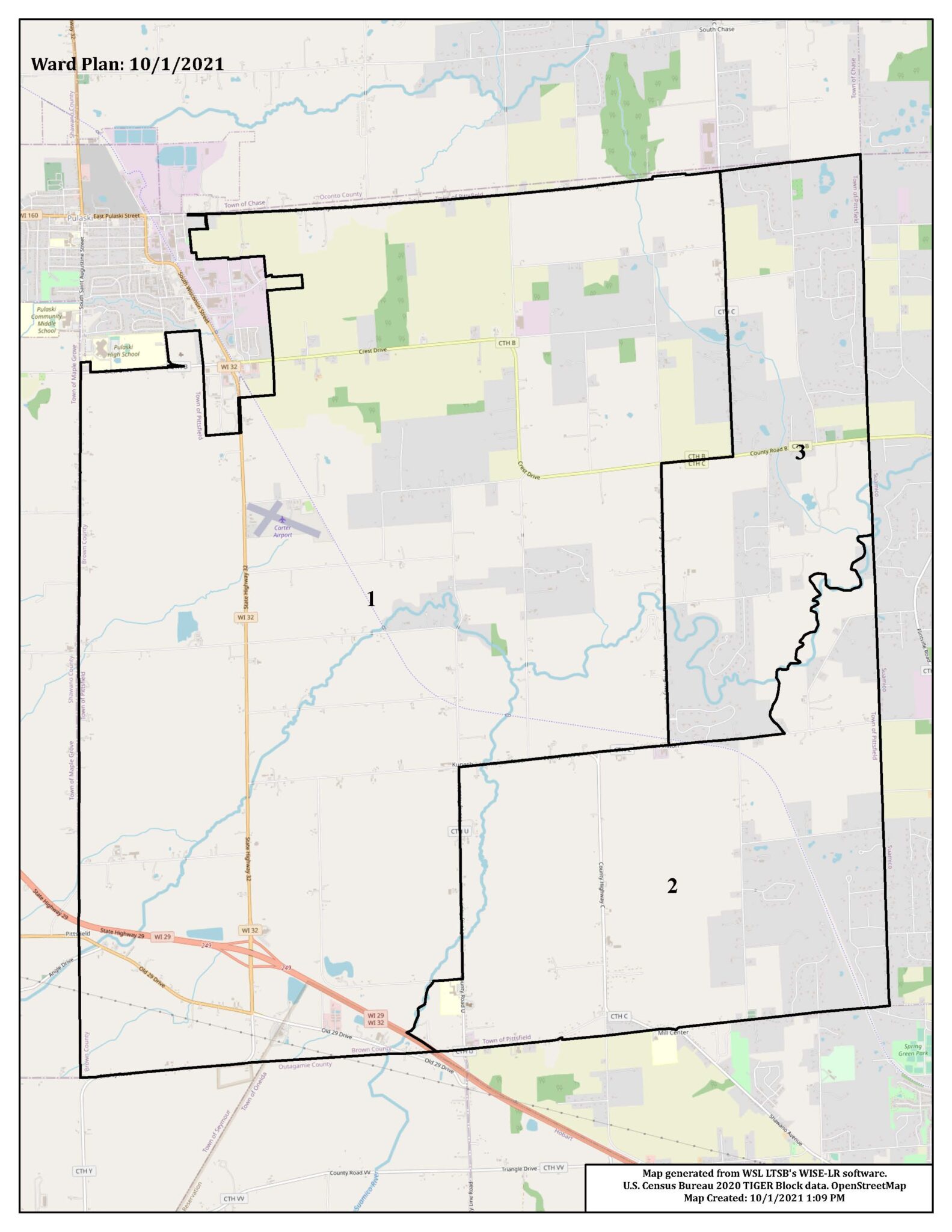 Redistricting in the Town - Town Of Pittsfield