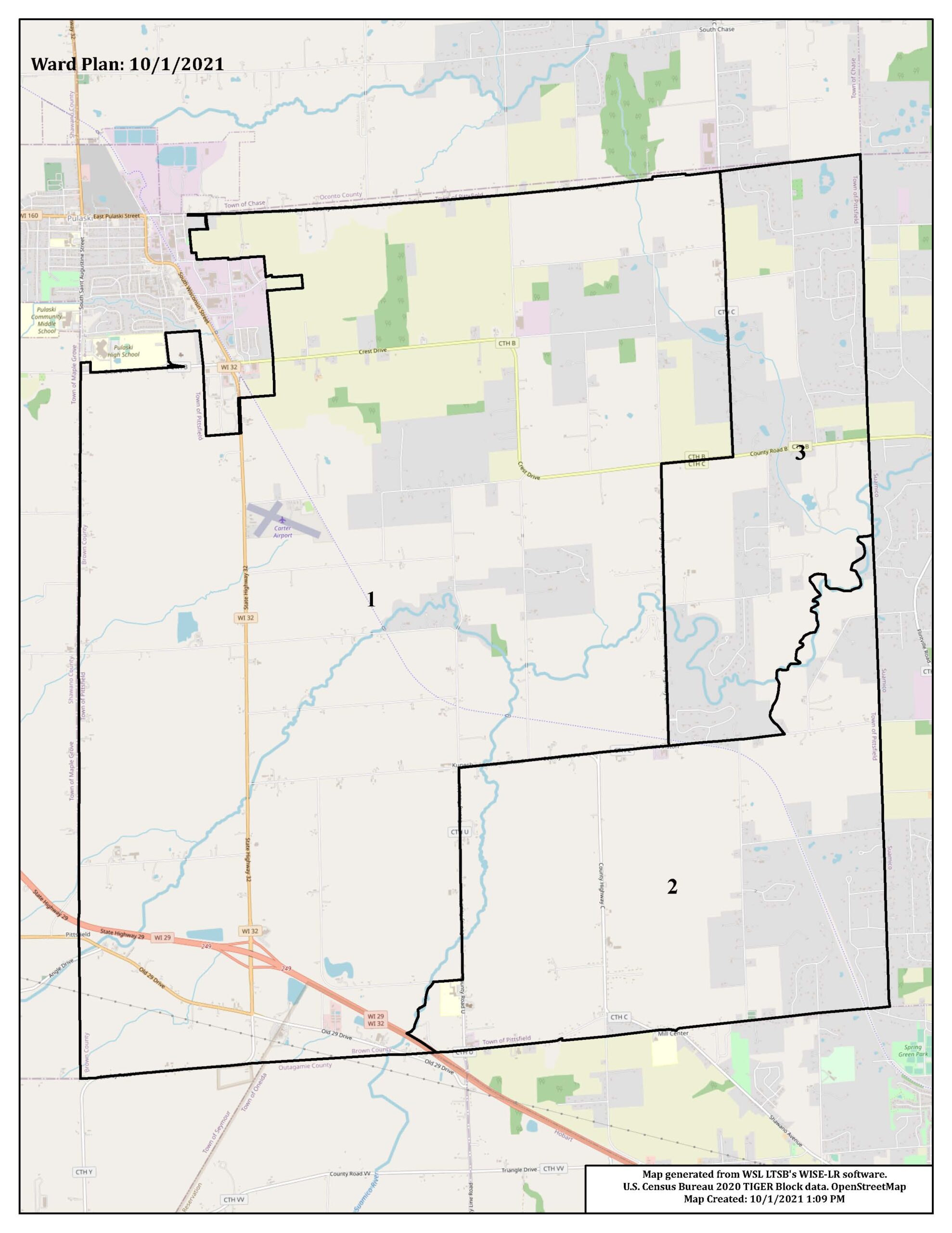 Redistricting in the Town - Town Of Pittsfield